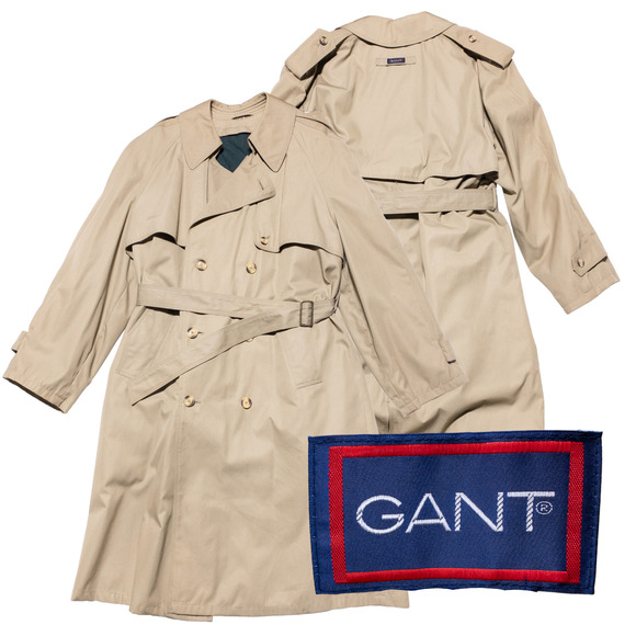 Gant | Jackets & Coats | Gant Trench Coat Jacket Mens 42 Tan Removable ...